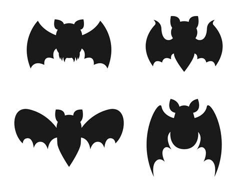 Printable Bat Stencil Printable Calendars At A Glance