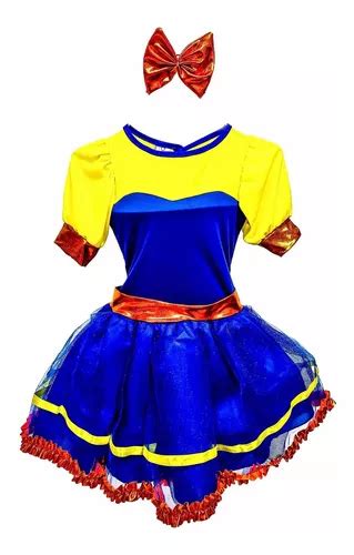 Vestido Disfraz Bely show Bely Y Beto Envío gratis