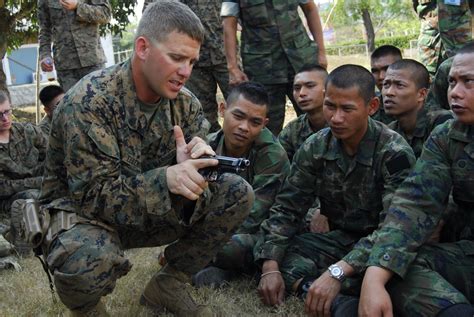 DVIDS Images US Marines Train With Royal Thai Marines On Pistol