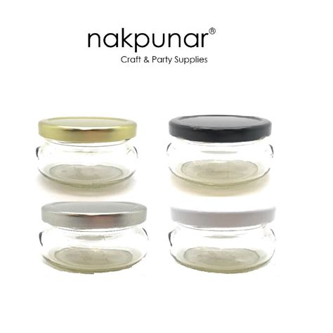 Nakpunar 33 Fl Oz Glass Tureen Jars With Color Choice Of Lid Etsy