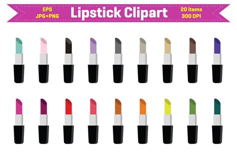 Lipstick Clipart Makeup Clipart Fashion Clipart