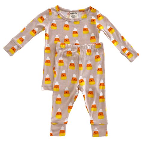 2 Piece Set Candy Corn Spearmintlove