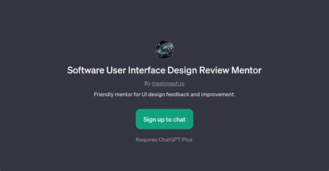 Software User Interface Design Review Mentor Cloudbooklet