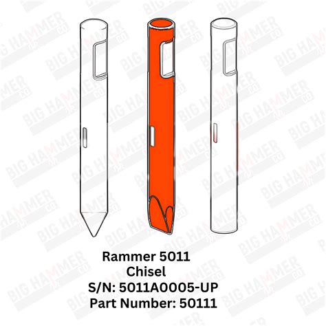 Rammer 5011 Chisel
