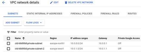 Design Your Application With Static Subnets In Multiple Regions — Cloud
