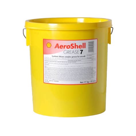 Aeroshell Grease 7 Multi Purpose Grease Pail 17 Kg Mil Prf 23827c Ty