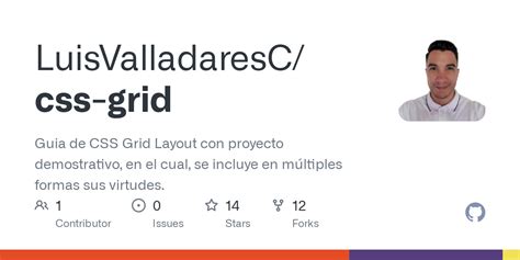 Github Luisvalladaresc Css Grid Guia De Css Grid Layout Con Proyecto