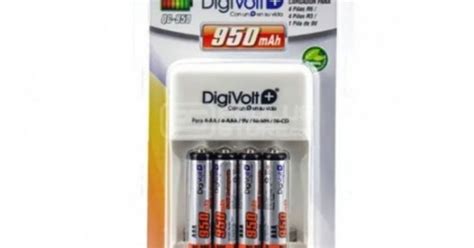 Battery Charger Digivolt QC 950 White 950 MAh For 4 Batteries R6 AA 4