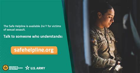 The Dod Safe Helpline Is Available 24 7 For Victims Of Sexual Assault