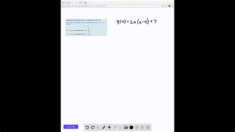 Solved Formula For Maximum And Minimum Values Find The Maximum Or