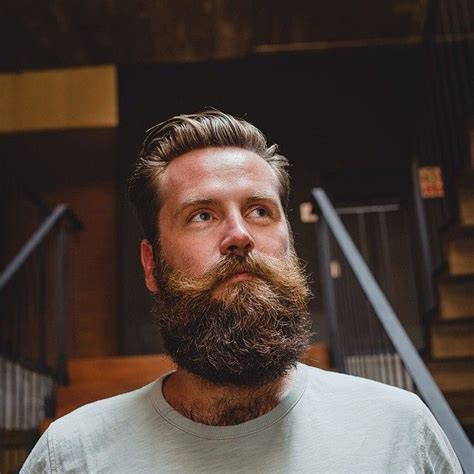 Very Full Thick Bushy Beard And Big Mustache Beards Bearded Man Men