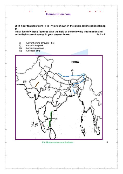 Questions For Class 9 Geography Chapter 3 Drainage