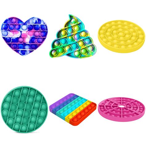 피젯 릴리버 장난감 팝스 안티 스트레스 푸시 버블 실리콘 장난감 데스크탑 재미 어린이 성인 스트레스 릴 리버 피젯 스퀴즈 게임스퀴즈 장난감 Aliexpress