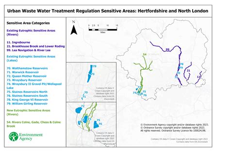 Sensitive Areas Map Hertfordshire And North London Gov Uk