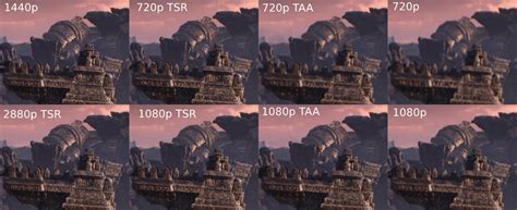 Testing Unreal Engine 5 Temporal Super Resolution Tsr Quality And