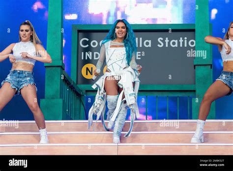 Karol G Performs At The Coachella Music And Arts Festival At The Empire