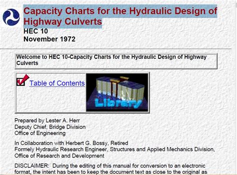 Hydraulic Design Of Highway Culverts At Susan Maier Blog
