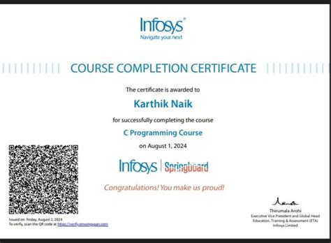 Karthik Naik On Linkedin I Am Excited To Share That I Have Received