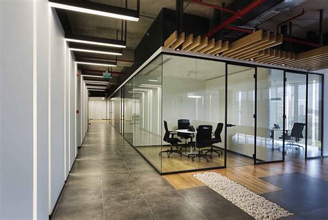 Netas Headquarters Trimline Partition Systems