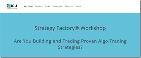 kevin davey strategy factory workshop