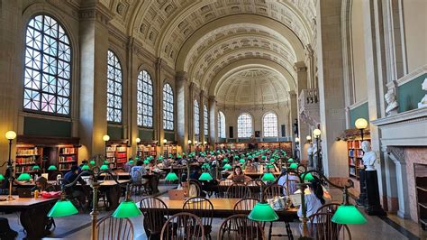 미국 첫번째 도서관 보스턴공립도서관 톺아보기 Youtube