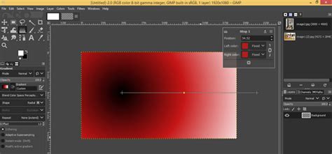Gimp Blend Tool How To Use The Blend Tool In Gimp