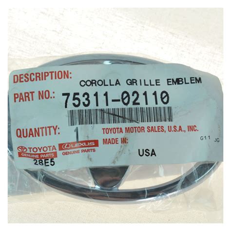 Diy Solutions® Gri01411 T Chrome Grille Emblem