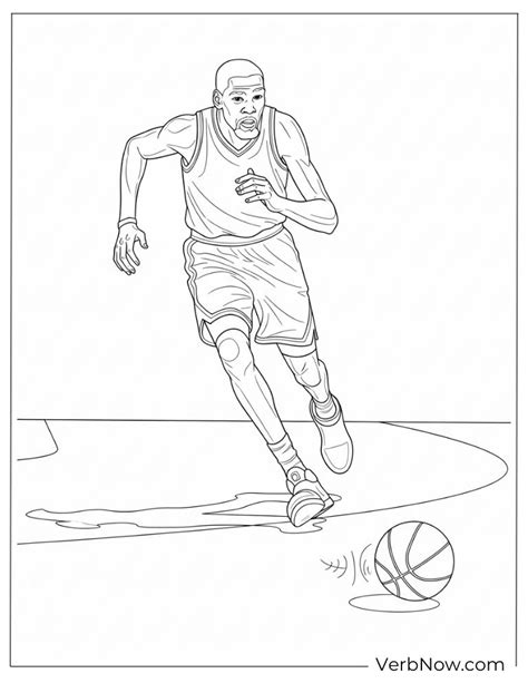 24 Free Basketball Player Coloring Pages Printable Pdf