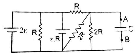 The Time Constant Of The Circuit Shown Is