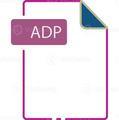 Adp File Format Minimal Icon Outline 66496402 Png