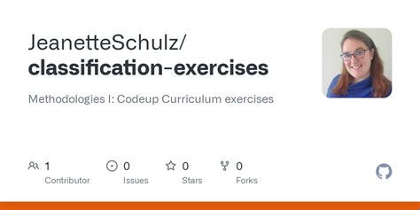 Github Jeanetteschulzclassification Exercises Methodologies I