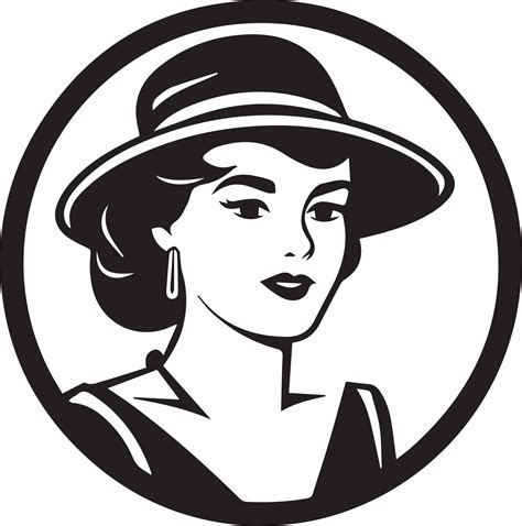 Female Chef Logo In Trendy And Minimal Style 27119582 Png