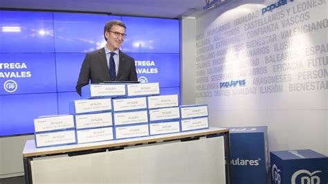 Feijóo se presenta para ganar el Gobierno si no no estaría aquí