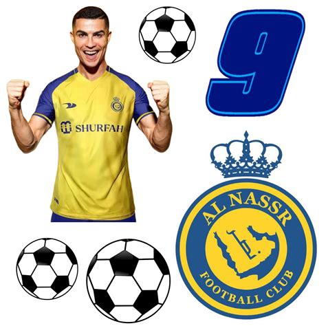 Topo De Bolo Cristiano Ronaldo Al Nassr Image To U