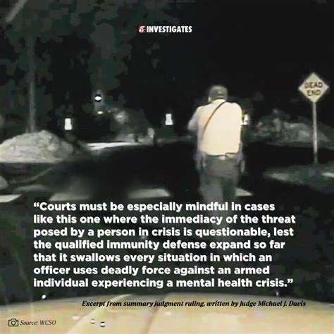 Police Officers Are Often Protected By Qualified Immunity A Deadly