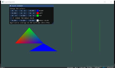 【cg】opengl33imgui绘制三角形并着色imgui绘制图片 Csdn博客