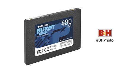 Patriot 480GB Burst Elite 2 5 SATA III Internal PBE480GS25SSDR
