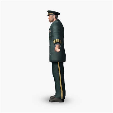 3d Army Officer Model