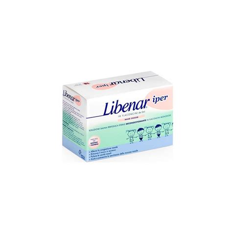 Libenar Iper Soluzione Salina Ipertonica Sterile Decongestionante 15