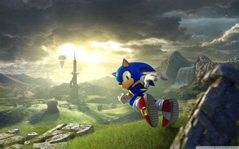 Sonic Frontiers Video Game 4k Uhd Wallpaper For Ultrahd Desktop And Tv