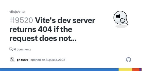 Vites Dev Server Returns 404 If The Request Does Not Contain An Accept