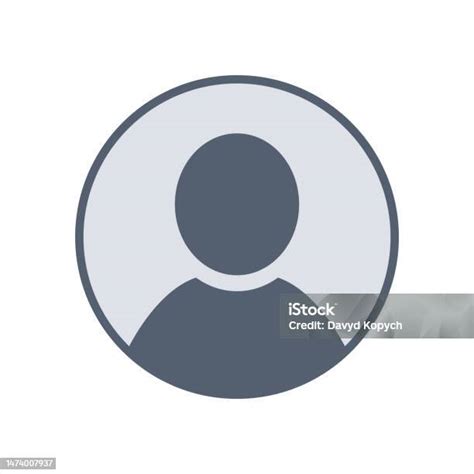 사용자 프로필 아이콘 벡터입니다 아바타 또는 사람 아이콘입니다 프로필 사진 세로 기호입니다 중립적인 성별 실루엣 아바타 사진이
