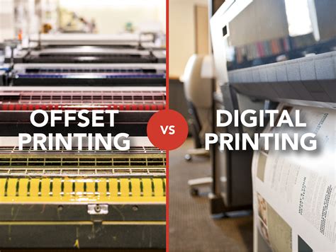 Offset Vs Digital Printing Methods — Sun Printing Wausau Wi