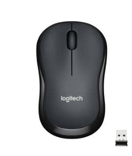 Logitech M Silent Wireless Mouse Farve Sort