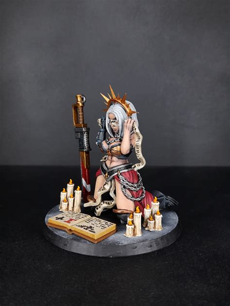3d Printable Repenting Fanatical Sister By Jigglystix