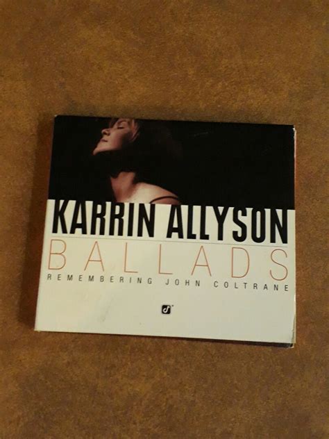 Karrin Allyson Ballads Hobbies And Toys Music And Media Cds And Dvds On