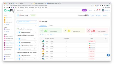 Courses Manually Update Course Status Courses Connecteam