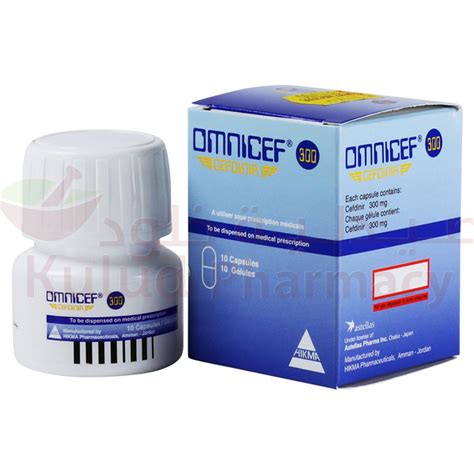 Omnicef Capsule 300 Mg 10 Cap Kulud Pharmacy