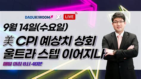 주식 모닝브리핑 미국cpi 예상치 상회 낙폭이후 시장 대응전략은 고고스탁 Youtube