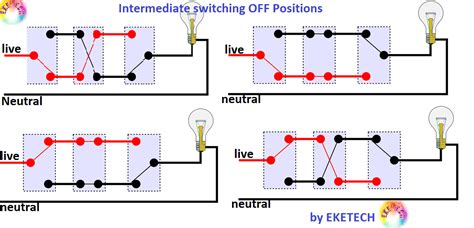 Intermediate Switch Connection And Wiring Diagram
